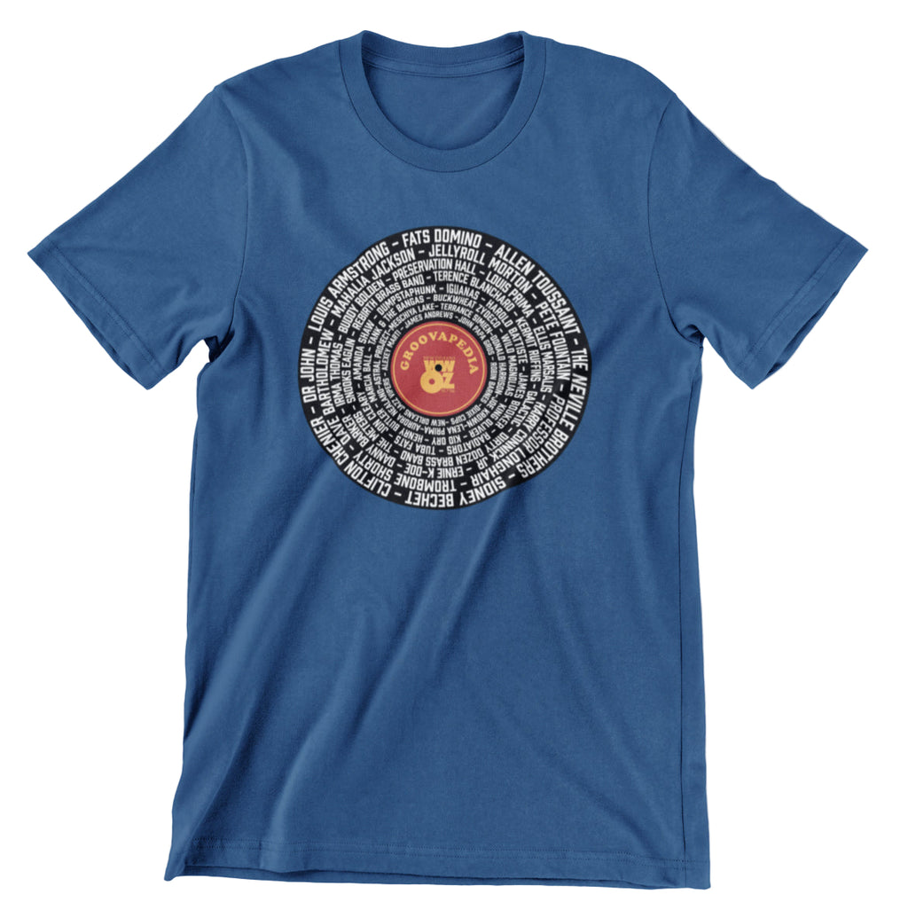 Groovapedia WWOZ Unisex Tee Shirt – JAMNOLA
